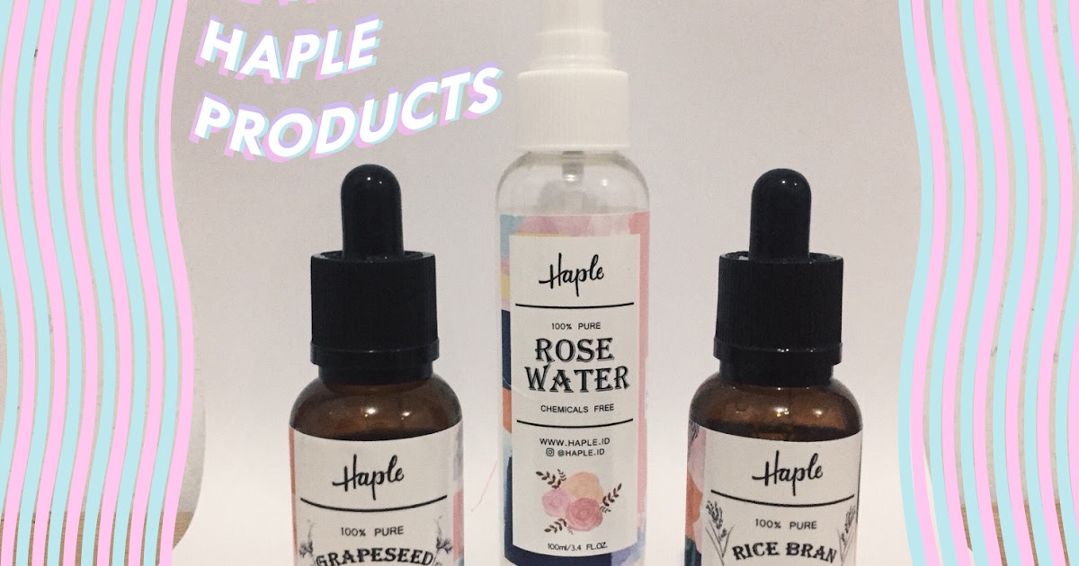 Preciouzme: [REVIEW] ACNE 101: HAPLE - ROSE WATER, GRAPESEED & RICE ...