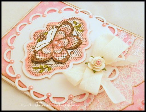Lovely Linda's Craft Central!!: Lacey Butterfly
