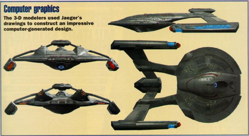 How to Design A 'Star Trek: First Contact' Starship By Alex Jaeger ...