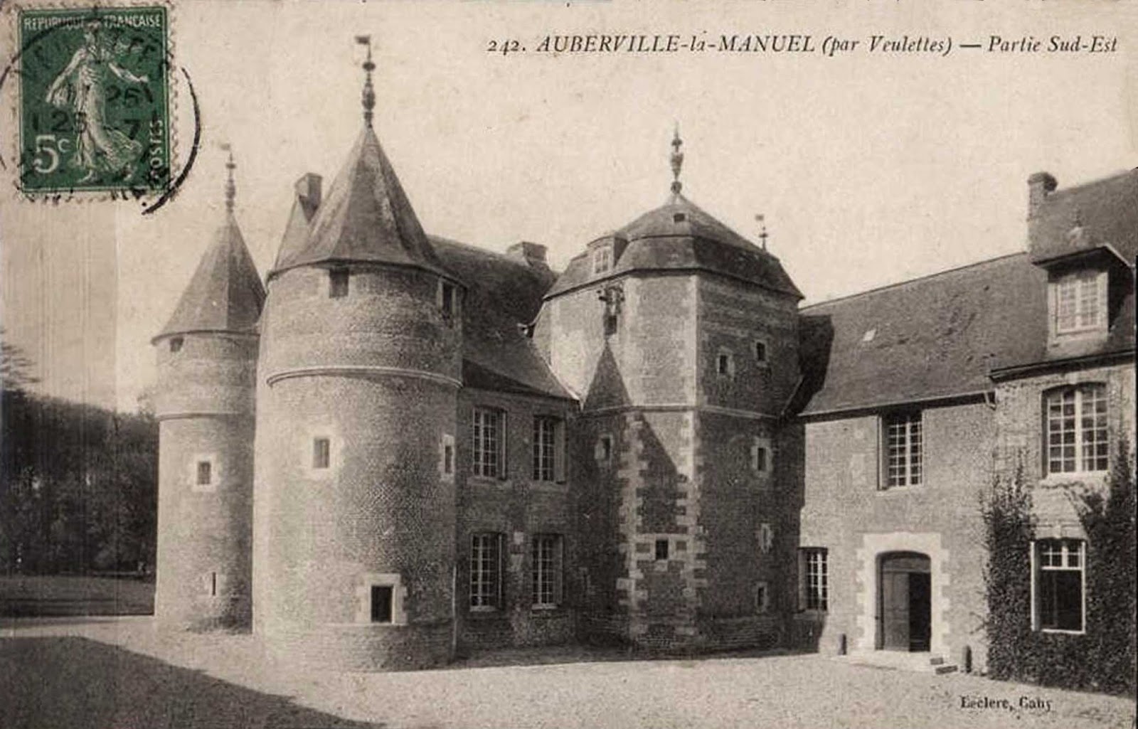 Manoirs du pays de Caux: Auberville la Manuel, manoir