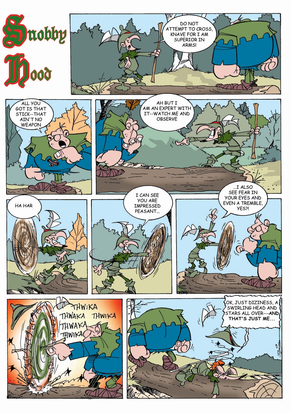 Cartoonist Diary: Castle Comics