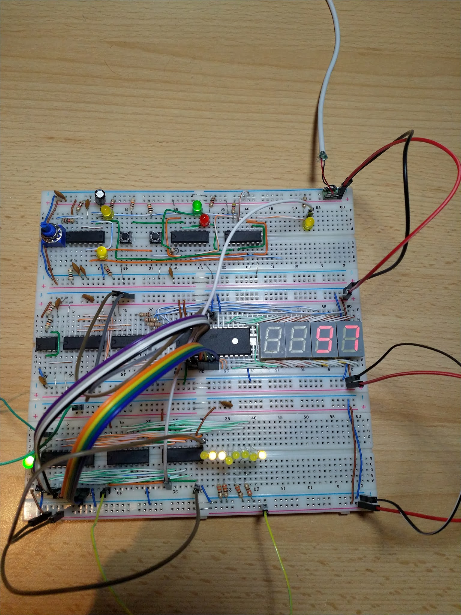 8-bit CPU: Register and counter