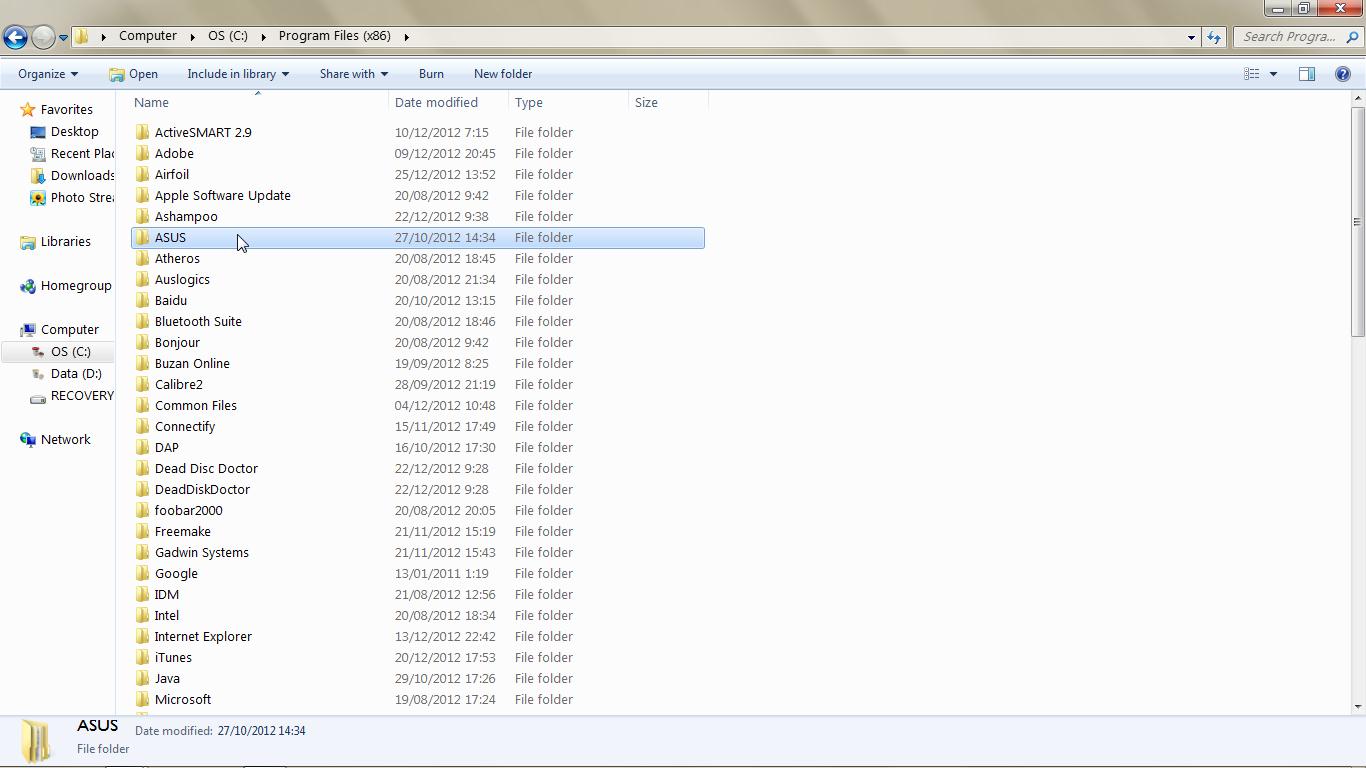My Tech, My Life: Asus AI Recovery-Recovery Partition Does Not Exist ...
