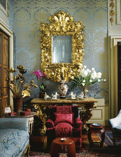 Eye For Design: Decorating With Damask........An Old World Classic Is ...