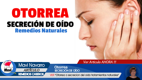 Remedios caseros y naturales para la salud y belleza: Otorrea o ...