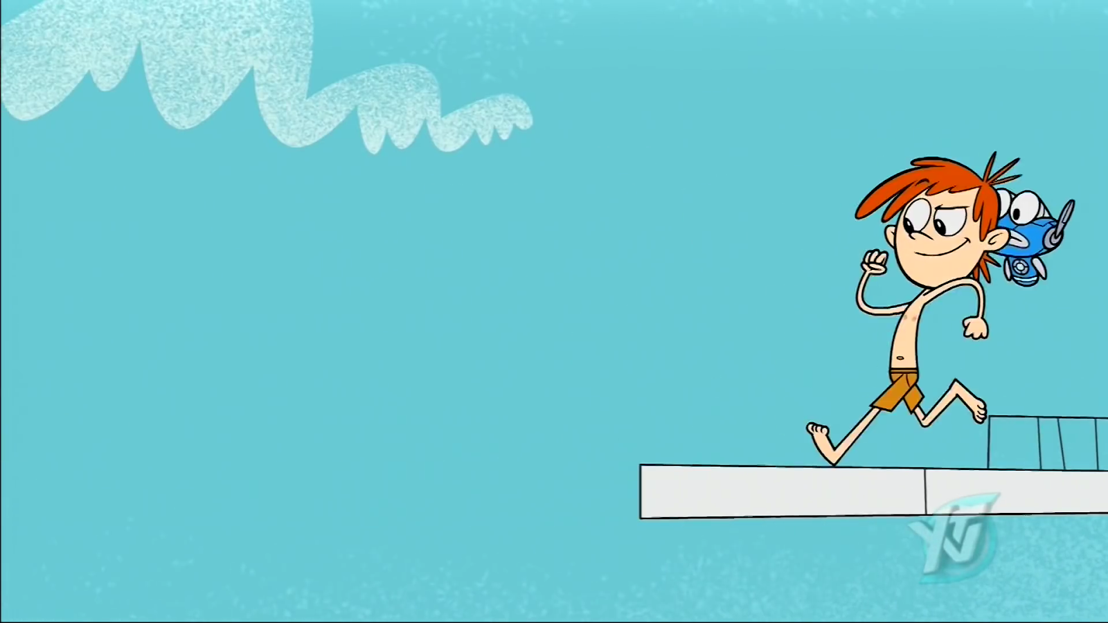 Shirtless Drawn Cartoon Boys: Shirtless Chuck McFarlane in Chuck's Choice