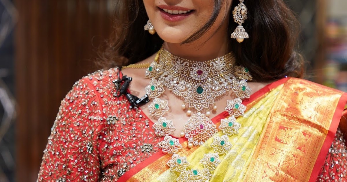 Payal Rajput Diamond Wedding Jewellery - Jewellery Designs