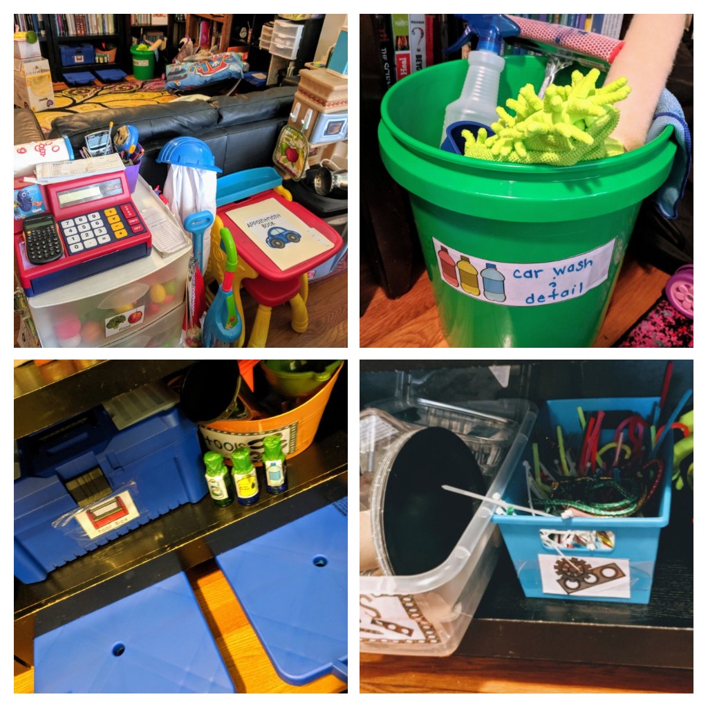 In Praise of Play: Build-a-Car Auto Shop Dramatic Play