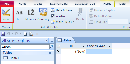 Cara Membuat Primary Key Database Dalam Microsoft Office Access
