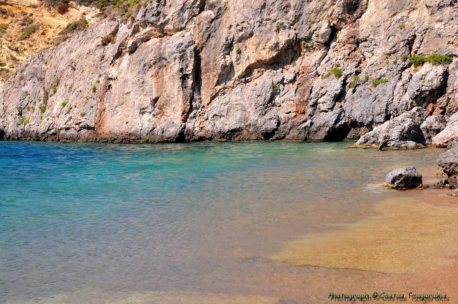Nature Digital : The beach of Melidoni at Kythera. Η παραλία Μελιδόνι ...