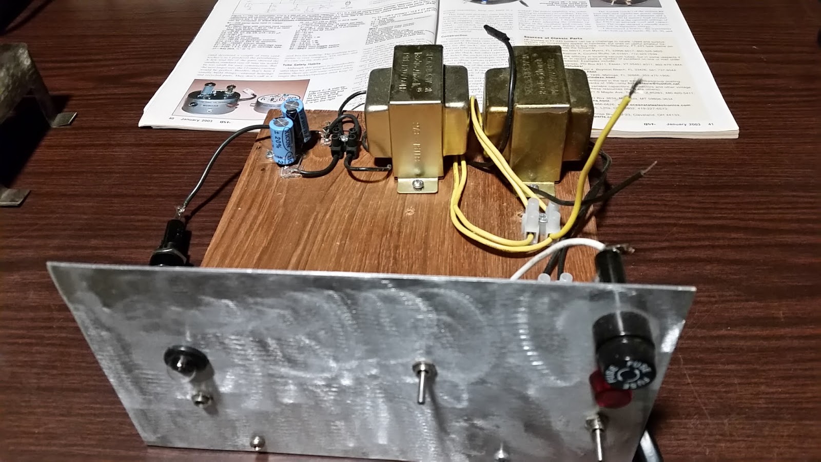 Ham Radio Blogspot: The Two Tuber 8 watt Transmitter