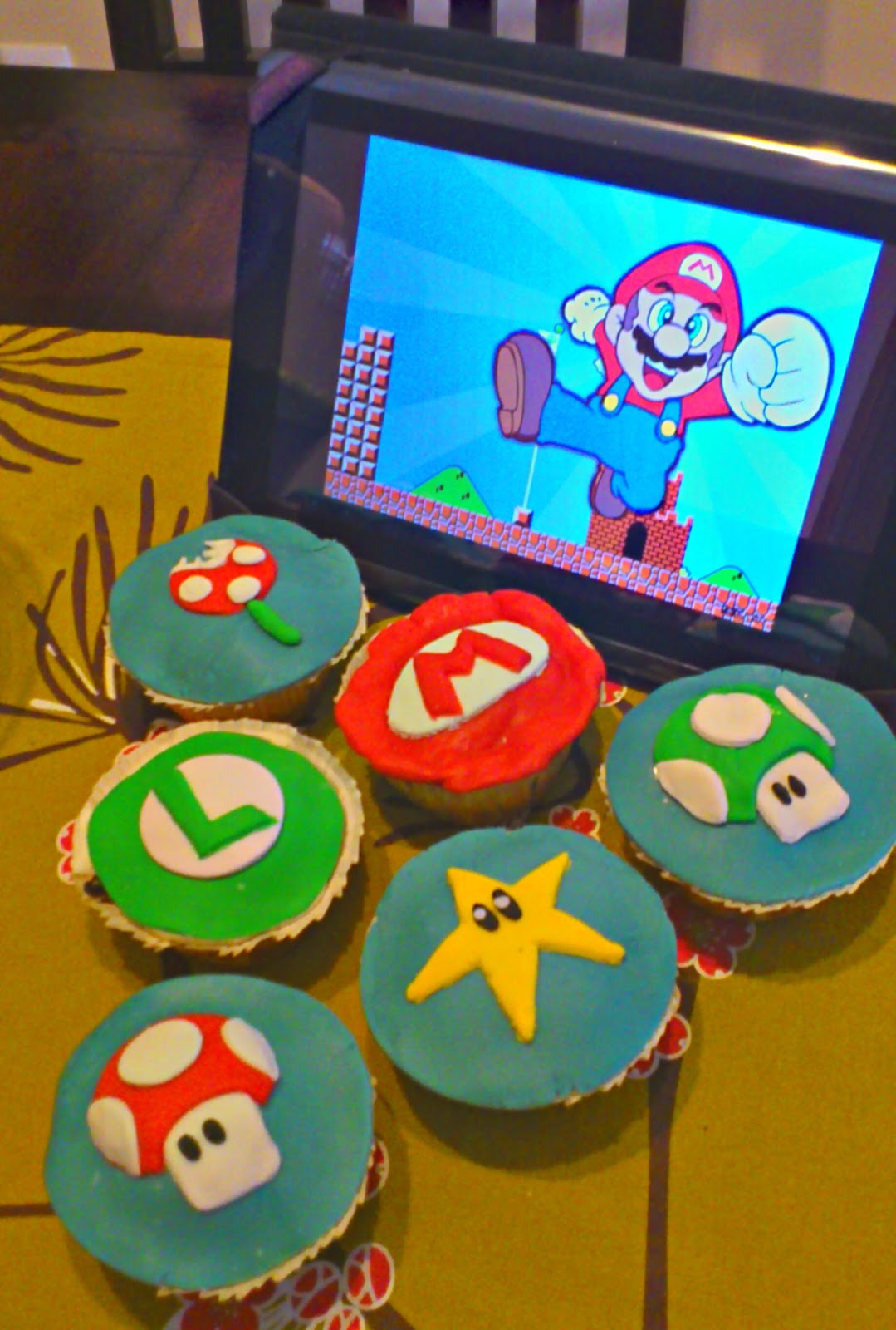 You bake me freak: Muffins de Super Mario Bros