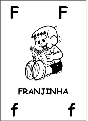 Colorir e Pintar: Pintar e colorir o franjinha turma da monica