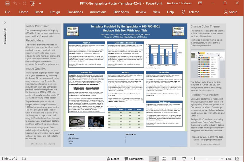 How To Make A Scientific Poster On Powerpoint ~ Medical Resume