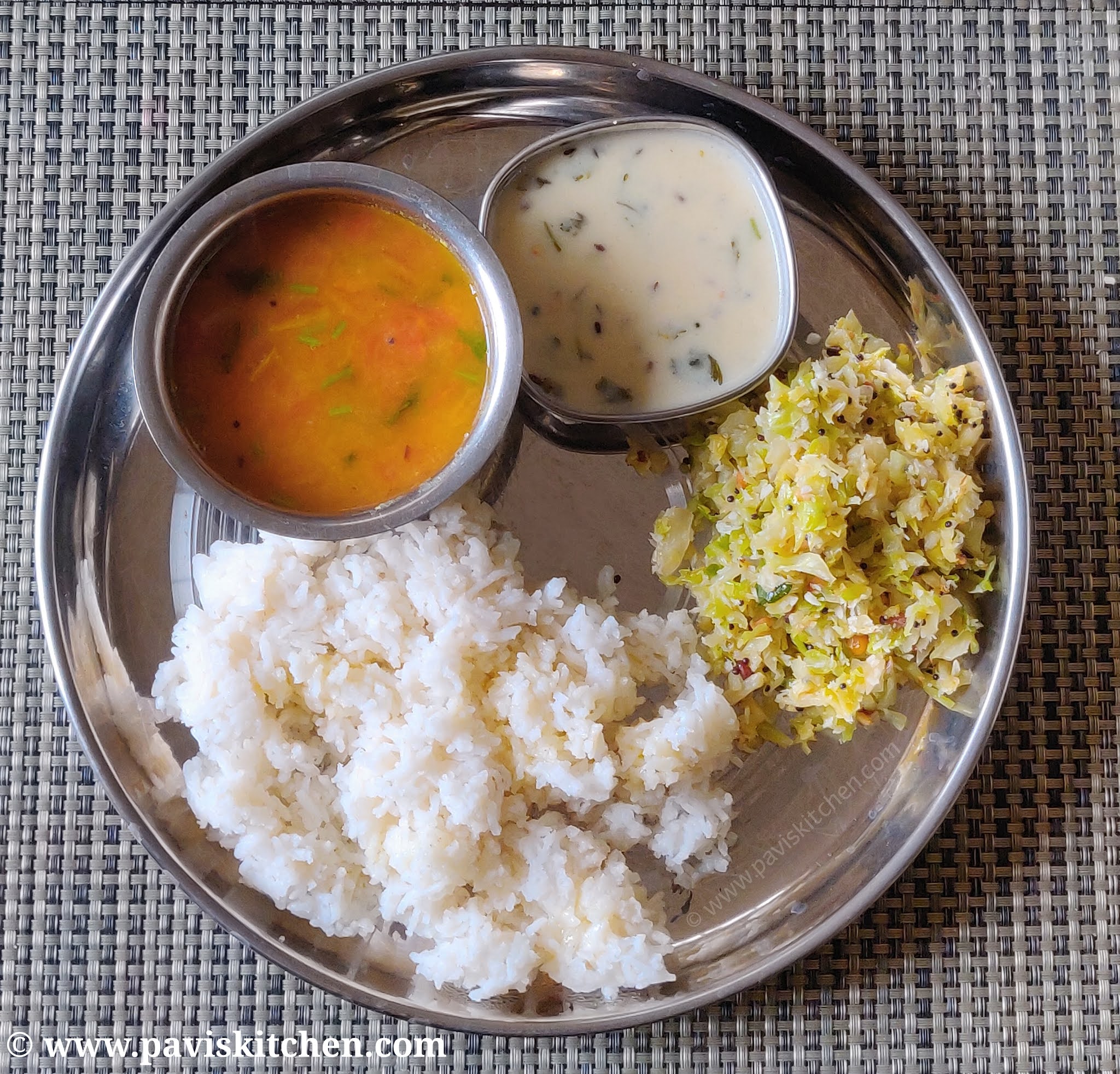 Satvik thali recipe | South Indian thali recipe | Sattvic food recipe ideas