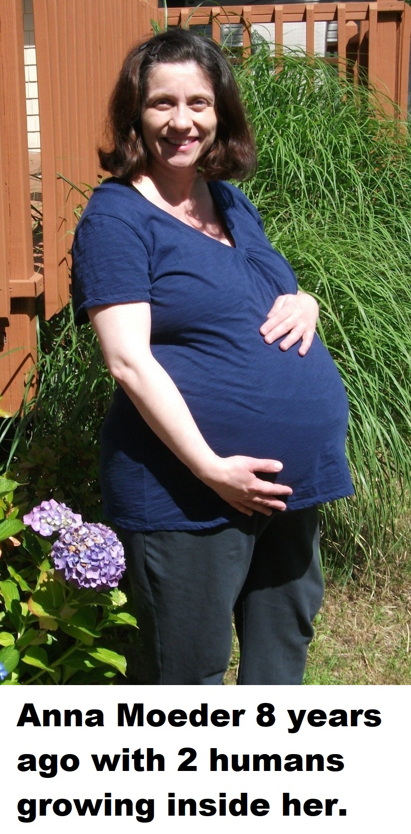 Local Woman Creates Two Small Humans