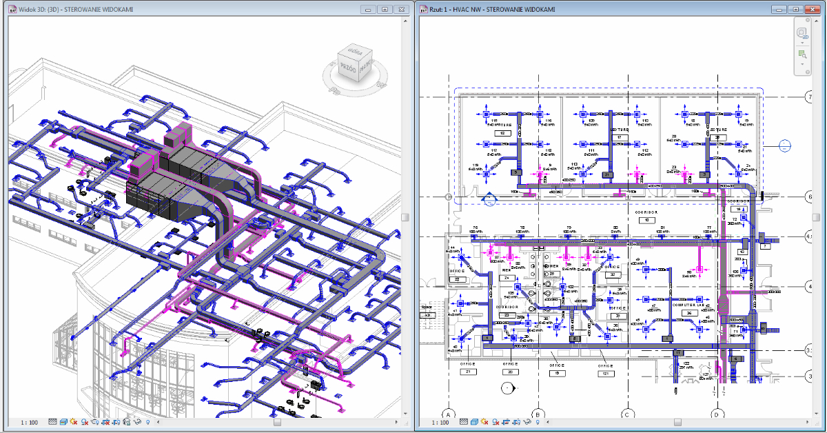 Revit Mep Tutorial Working With Copy Monitor Tools Cadnotes