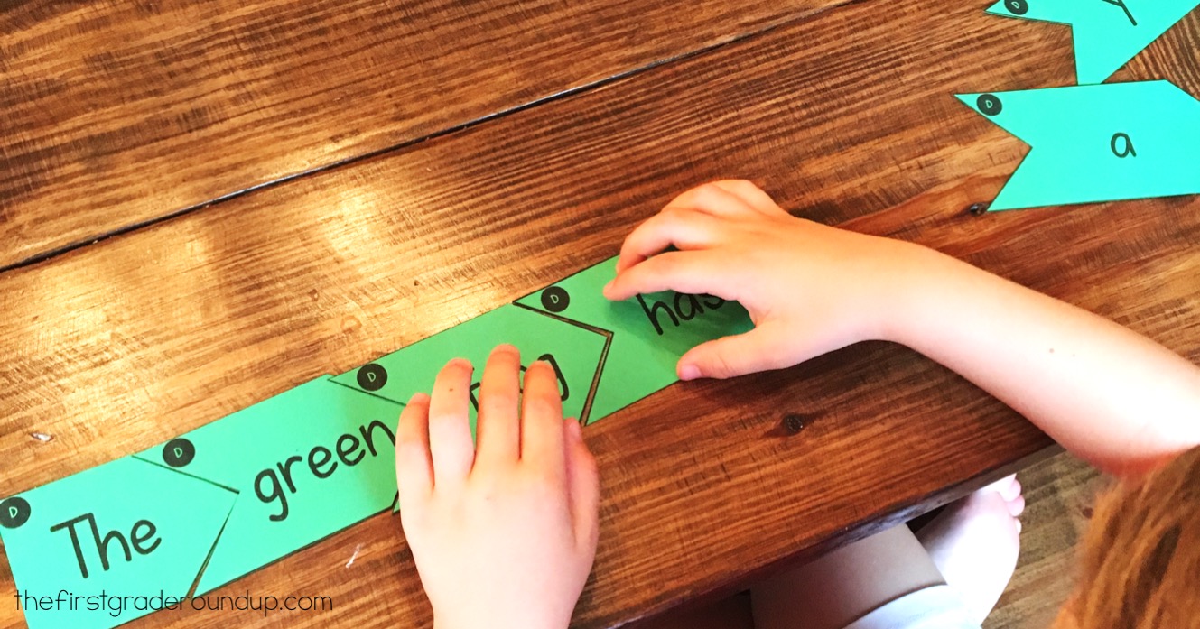 Sentence Puzzles Routines Firstgraderoundup sentence-puzzles-routines-firstgraderoundup