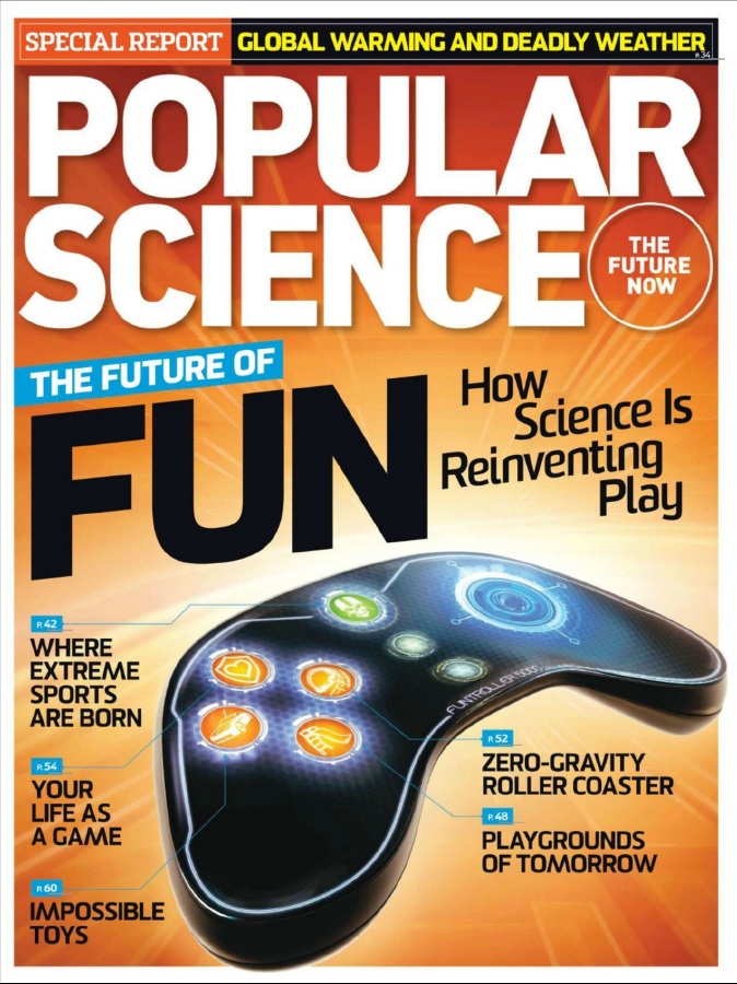 Magazines to go: Popular Science Feb 2012