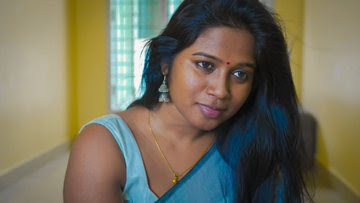 Saranya Ravichandran Saree Stills