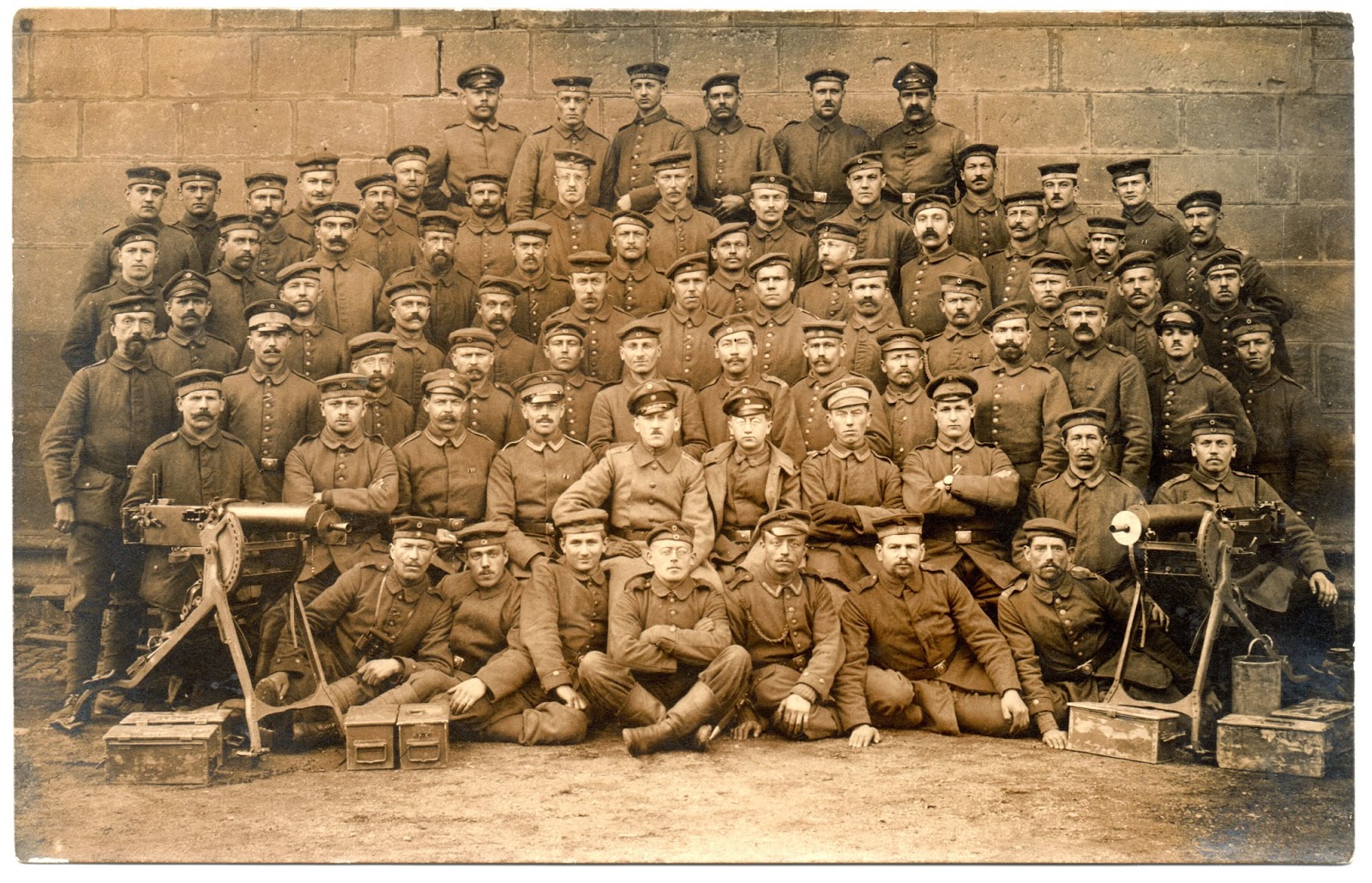 Great War Postcards: German Machine Gun Company