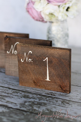 Morgann Hill Designs: Rustic Table Numbers Barn Wood Wedding Decor ...