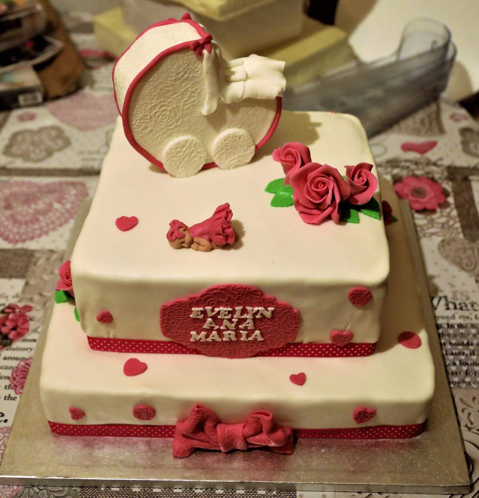 TORTURI LA NICOLETA: Tort botez 12kg 220€