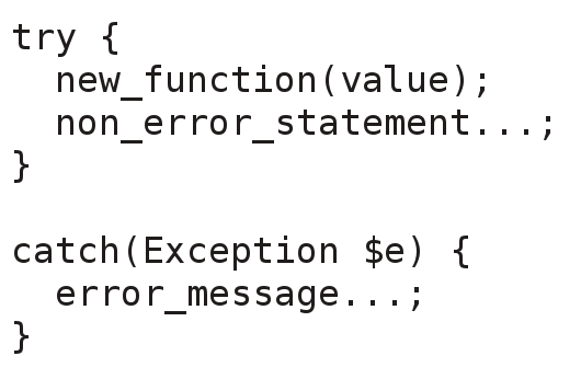 Penanganan Exception pada PHP