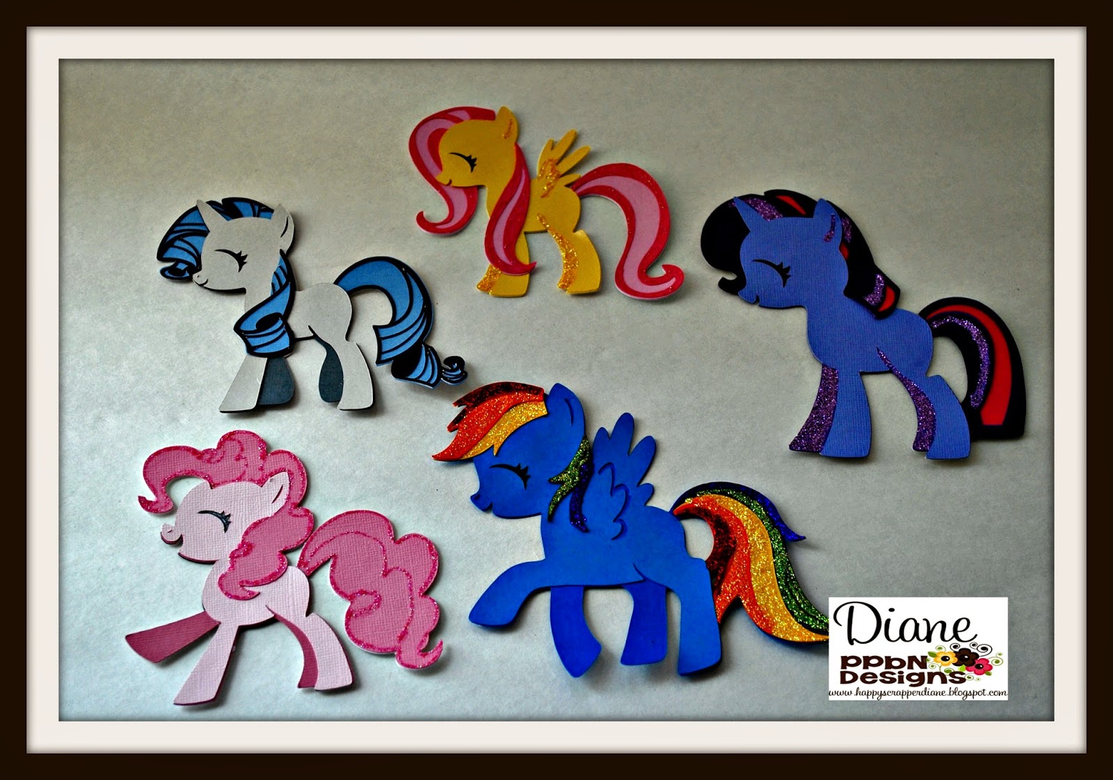 Diane's Crafty Place: A Little Magnet Fun with Magical Ponies