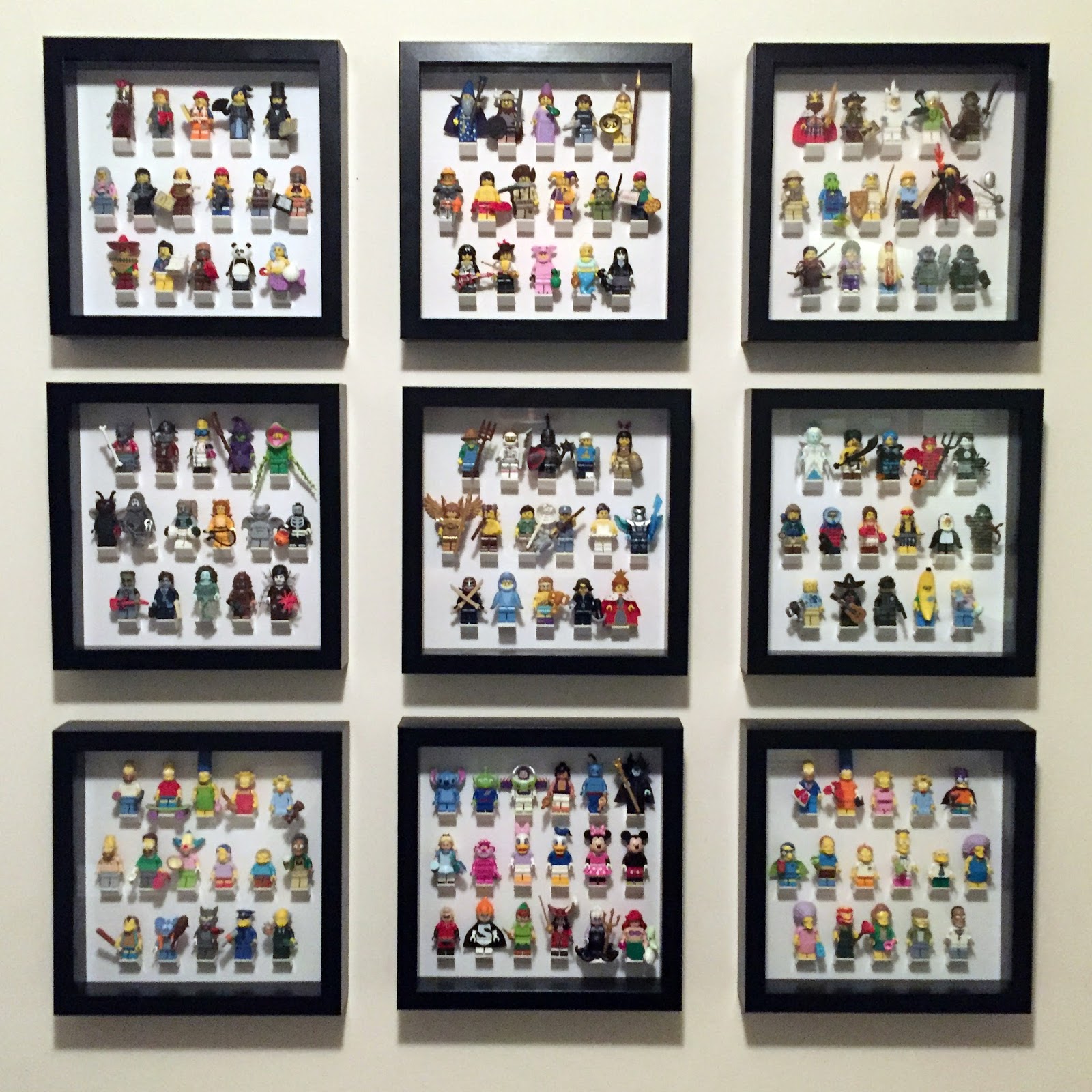 Rambling Introspection: DIY LEGO Collectable Minifigure Display with ...
