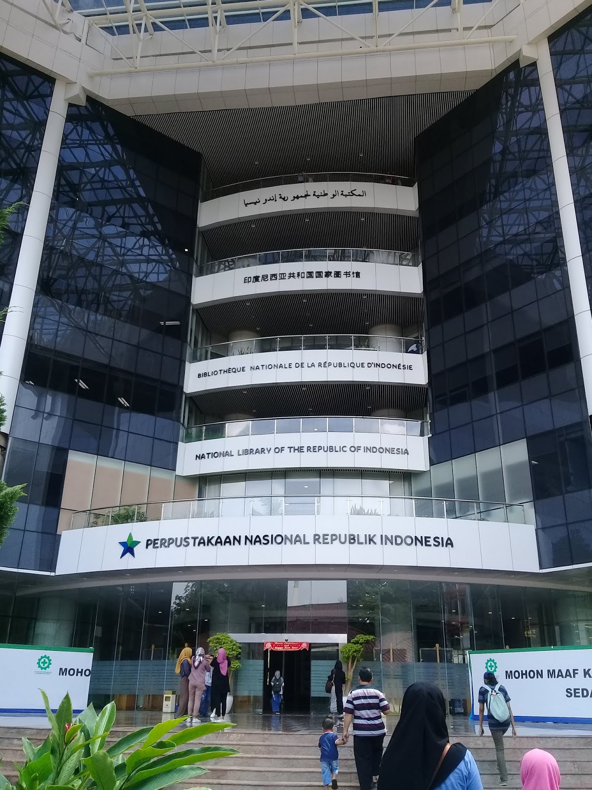 Perpustakaan nasional, kami datang