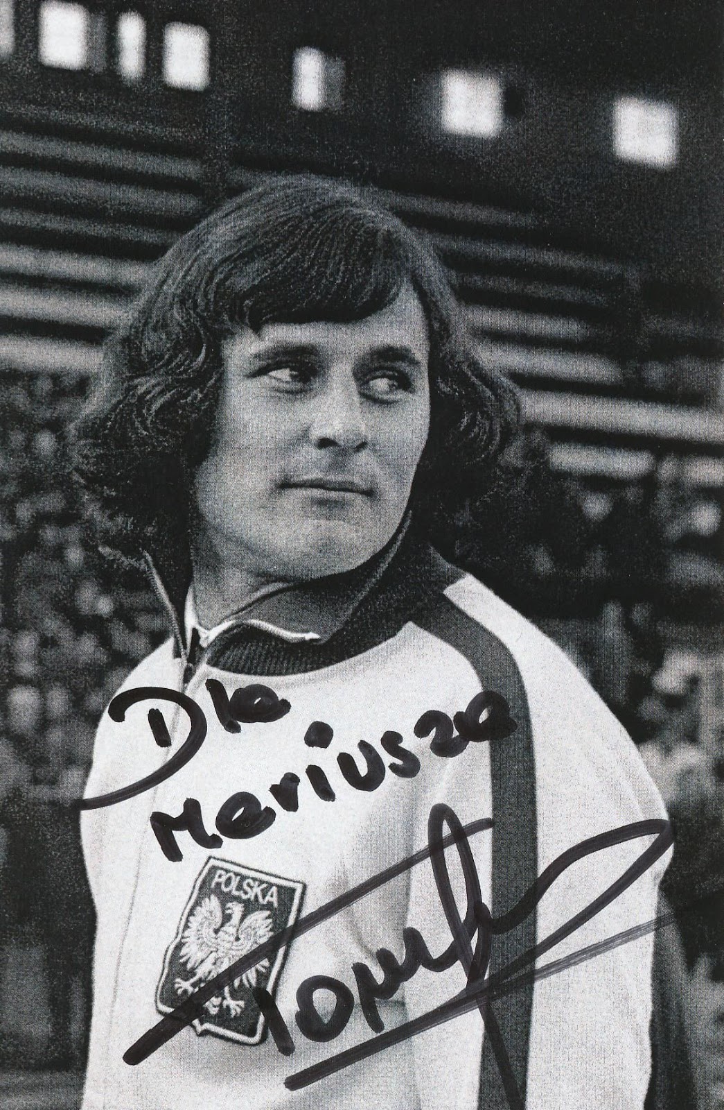 Autografy Mariu: Zbigniew Boniek i Jan Tomaszewski