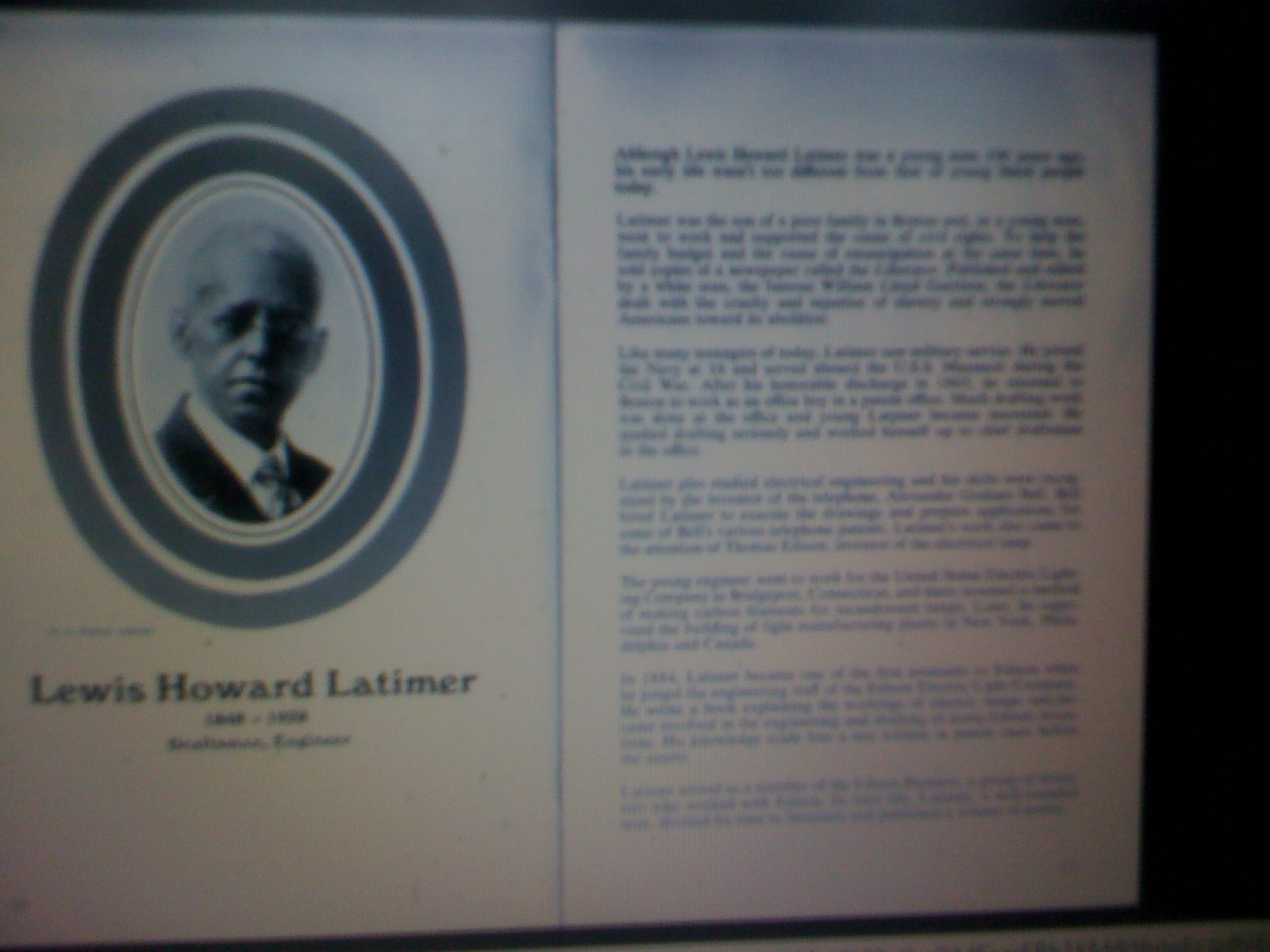 THE BLACK SOCIAL HISTORY:: BLACK SOCIAL HISTORY : LEWIS HOWARD LATIMER ...