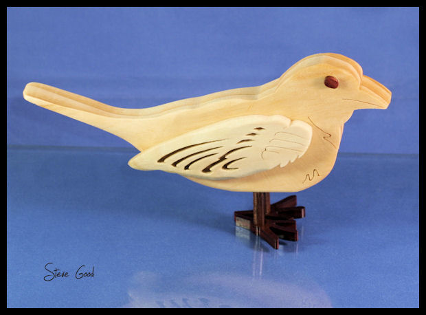 Scrollsaw Workshop: Pete the Bird Scroll Saw Pattern