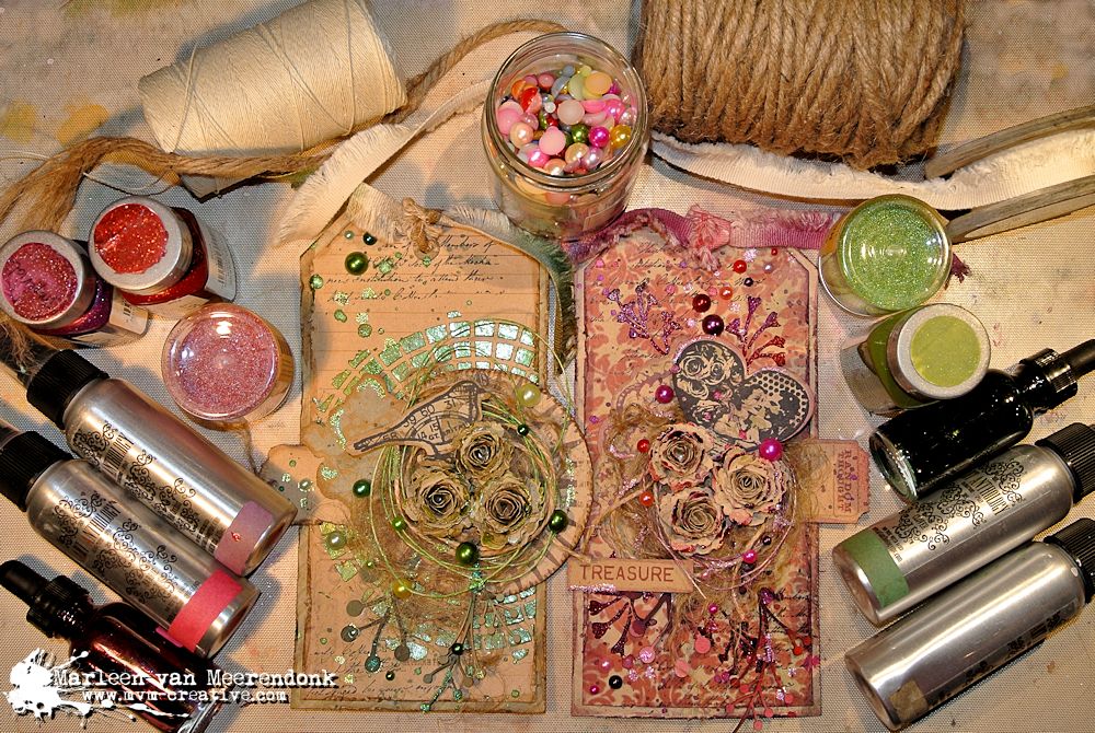 MvM-Scrapdesigns: Scrap tags with Art Anthology.