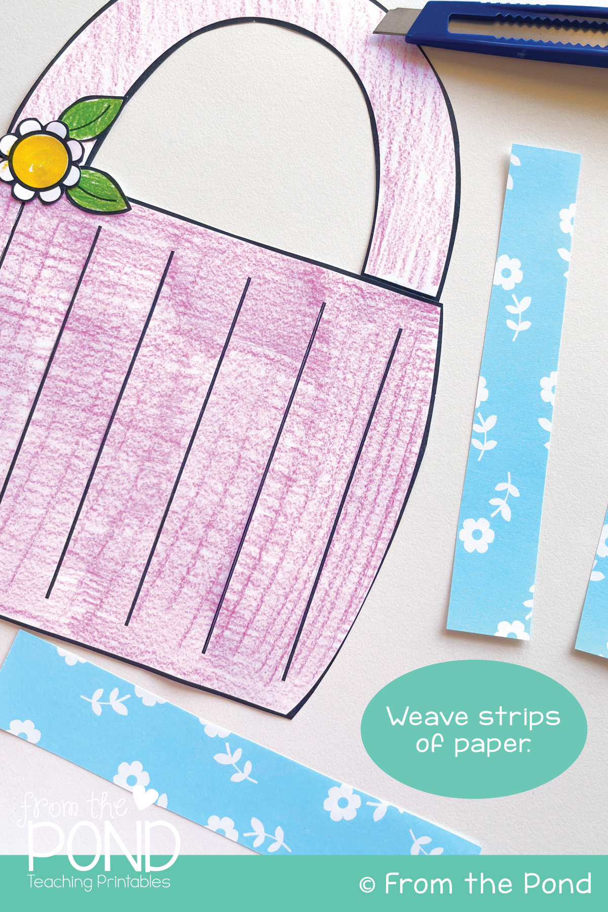 Spring Basket Craft | From the Pond