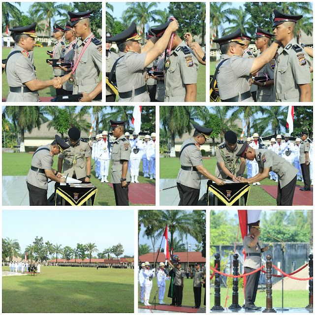 Kapolda Sumbar Resmi Lantik 220 Bintara Polisi dengan Pangkat Bripda