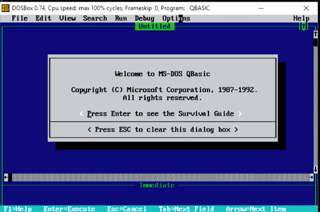 QBASIC TUTORIAL 1 - Introduction & Print Command ~ ELITCODE - Learning ...