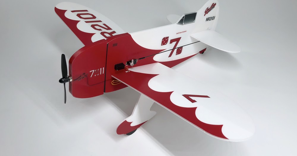 MinimumRC Geebee 360mm Wingspan Backyard Fighter Series RC Airplane Kit ...