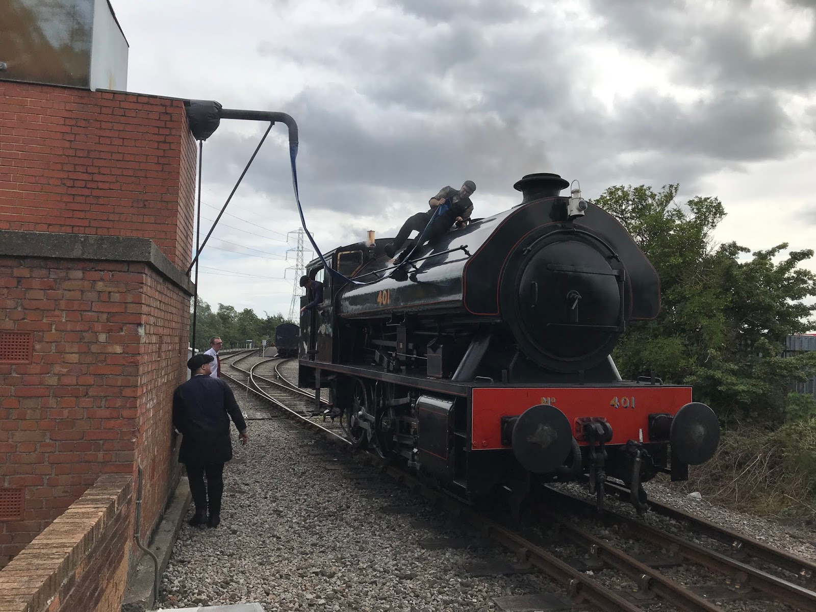 North Tyneside Steam Railway: 401 in service, last Thursday running of ...