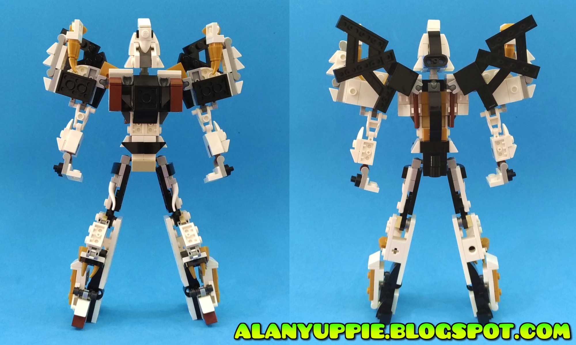 Alanyuppie's LEGO Transformers: Video Tutorial: Transformer White Lion ...