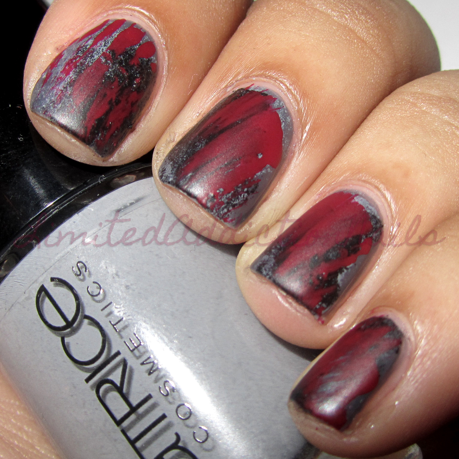 LimitedAddictionNails: Bloody Hell nails