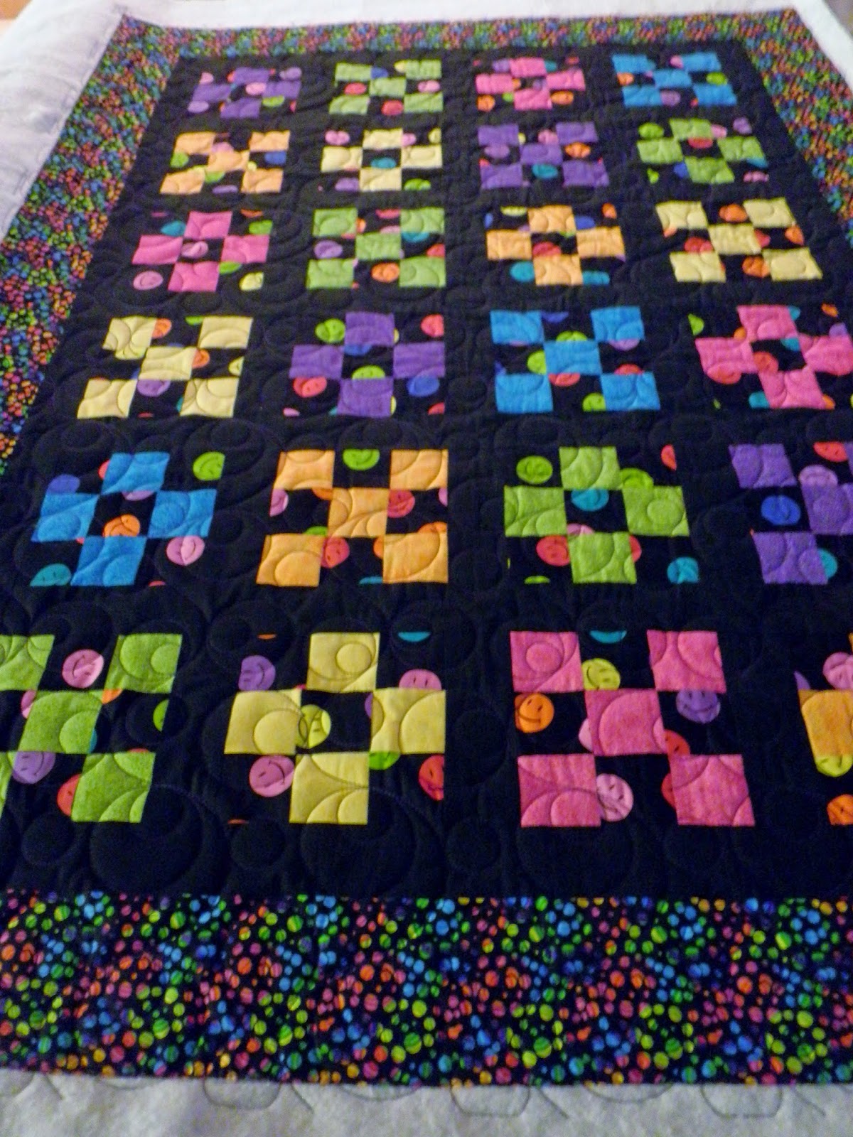 Granny Cats Longarm Quilting Service: Some Charity Edge to Edge