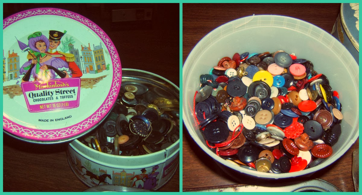 Craft, Thrift, or Die: OMG Button Stash