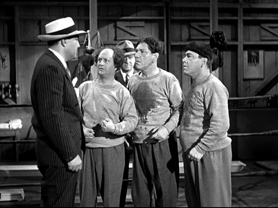13: THE THREE STOOGES In "Fright Night" - 1947