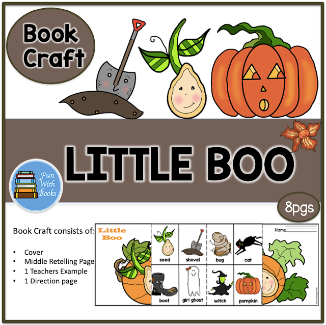 LITTLE BOO BOOK CRAFT ~ Book Units by Lynn
