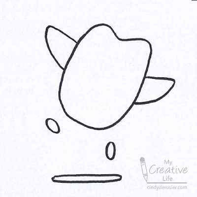 Cindy deRosier: My Creative Life: How to Draw Duo, the Duolingo Owl