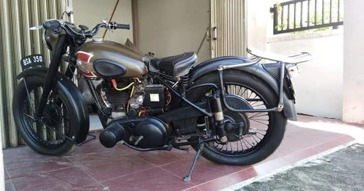 Dijual Motor Klasik BSA 1953 Harga Ndak Njlimet Sleketep - LAPAK MOBIL ...