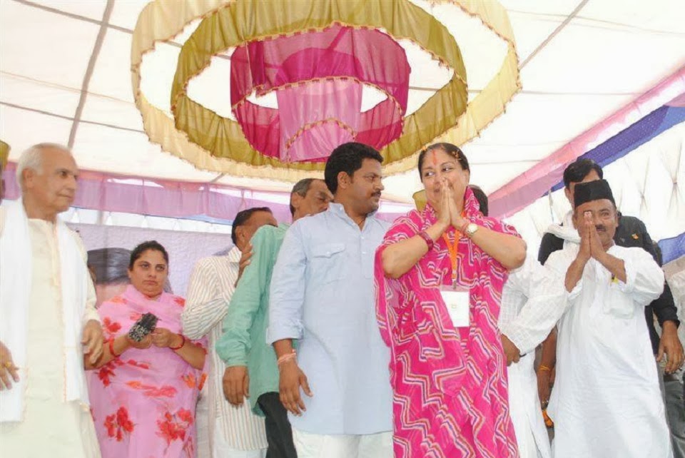 Vasundhara Raje for Rajasthan CM