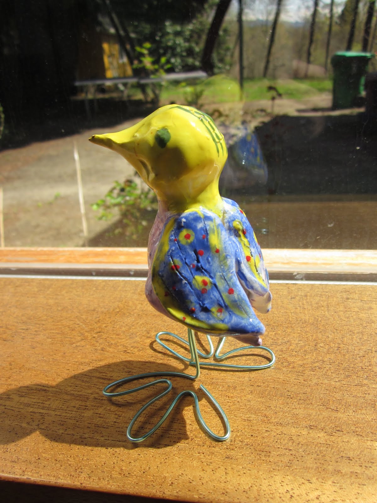 Clay Art Bird at Virginia Corns blog